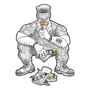 Crayon-eating Marine | The Daily Omnivore